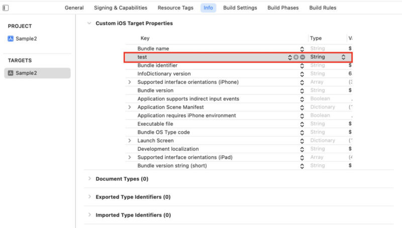[Swift]Info.plistの編集方法│kkfactory92